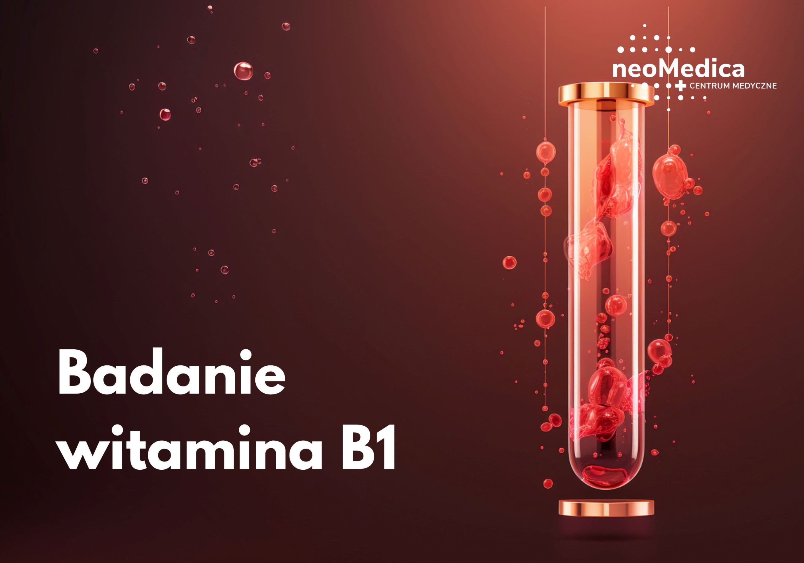 Badanie witamina B1 Poznań | neoMedica | Kup online ze zniżką