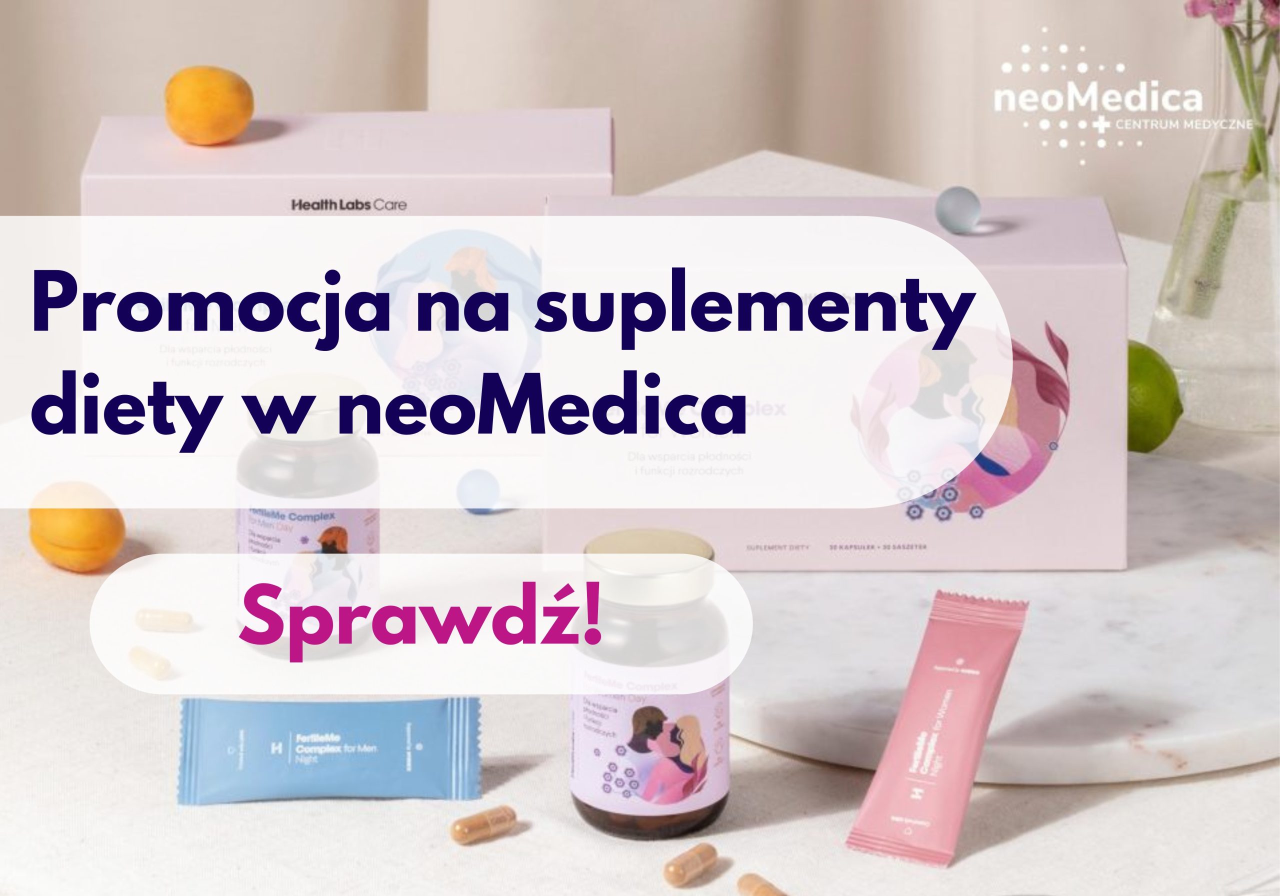 Promocja na suplementy Healt Labs w neoMedica!
