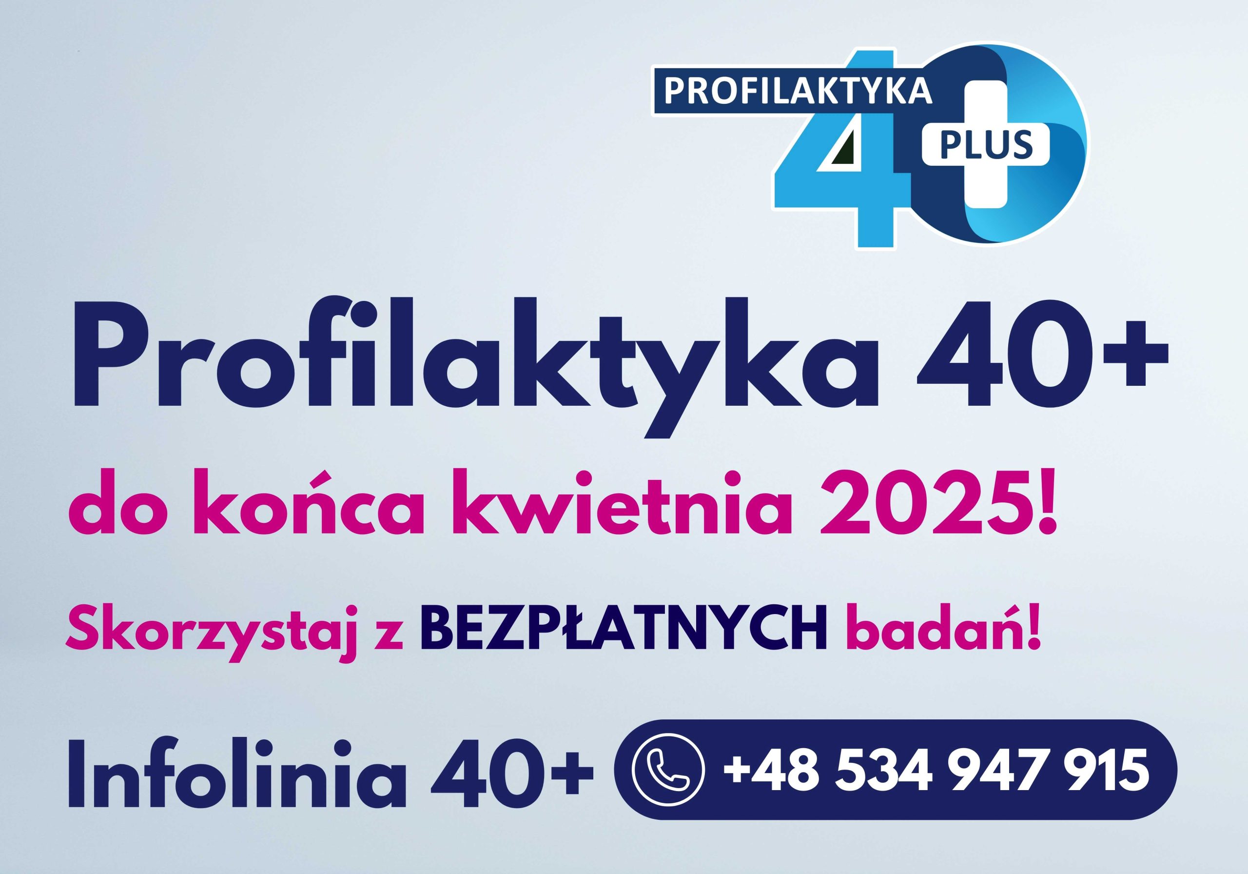 Profilaktyka 40 PLUS Poznań | neoMedica