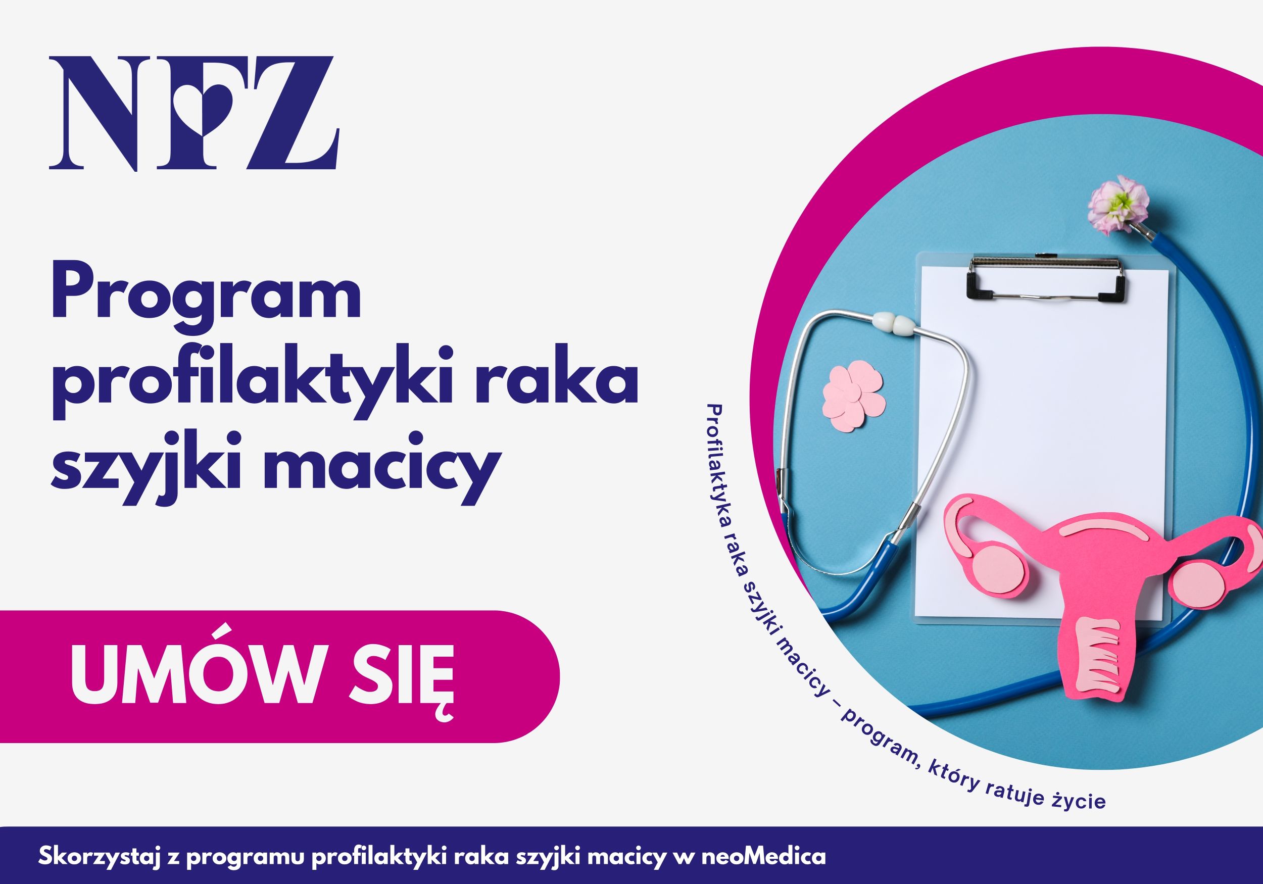 Program profilaktyki raka szyjki macicy Poznań - neoMedica